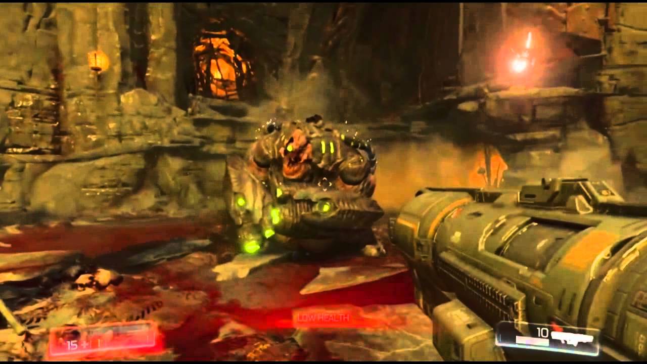 New DOOM's vision of hell at E3 2015 - YouTube