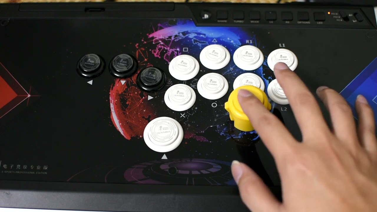 Arcade stick buttons - Sound comparison (turn on captions for details ...