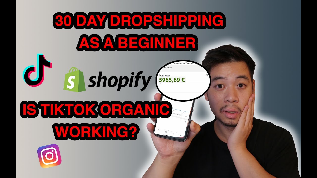 30 Day Beginner Dropshipping Challenge (realistic results) - YouTube