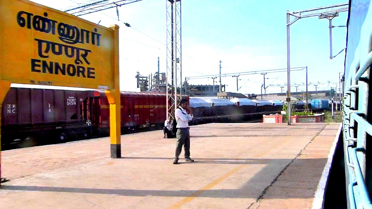 TAMIL NADU EXPRESS SKIPS ENNORE CHENNAI - YouTube