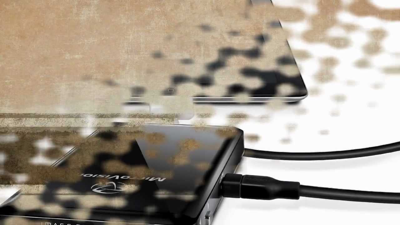 Microvision SHOWWX+ Laser Pico Projector - YouTube