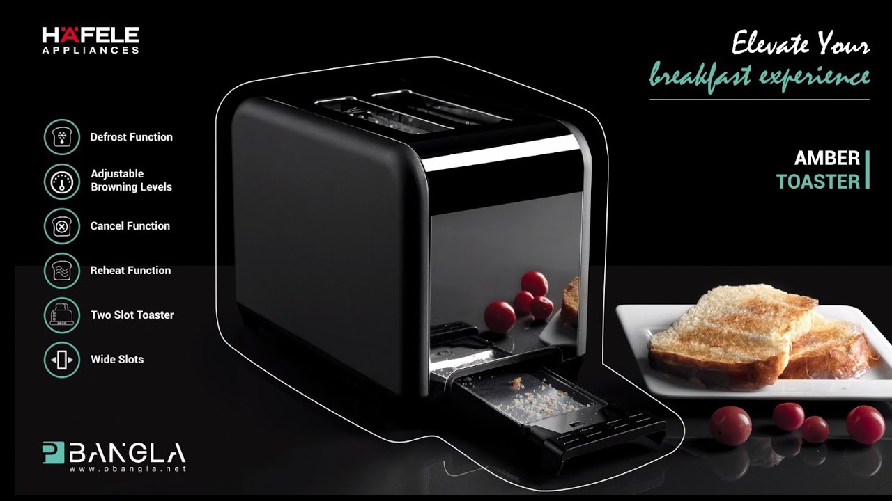 Hafele Amber Toaster | Pbangla - YouTube