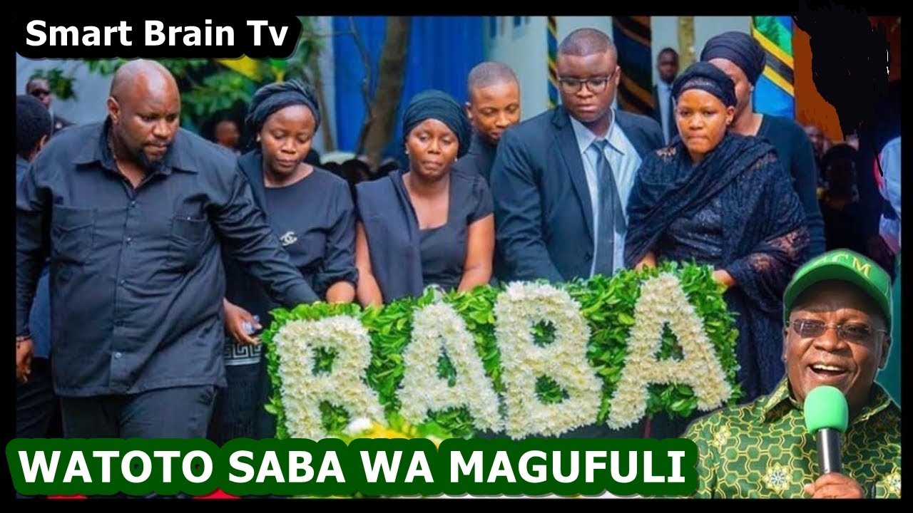 MAGUFULI AMEACHA WATOTO SABA AKIWEMO JESCA - YouTube