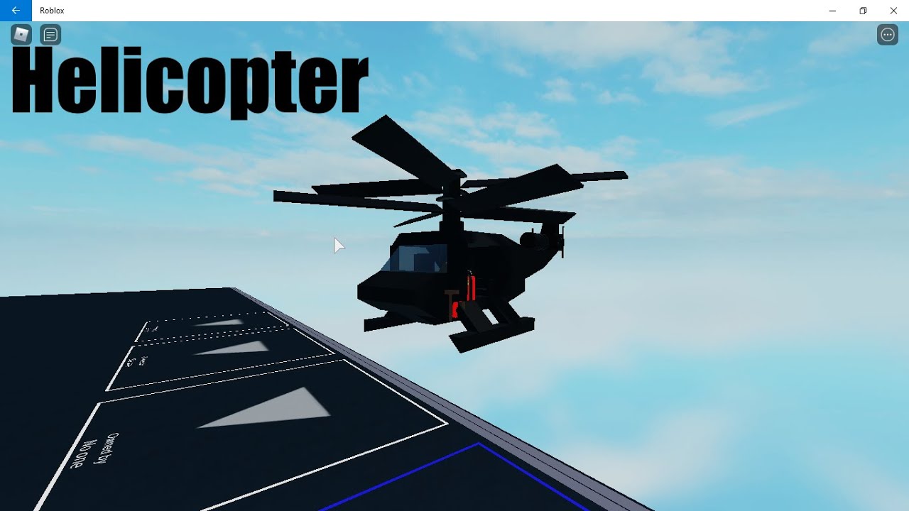 Roblox Plane Crazy tutorial Helicopter - YouTube
