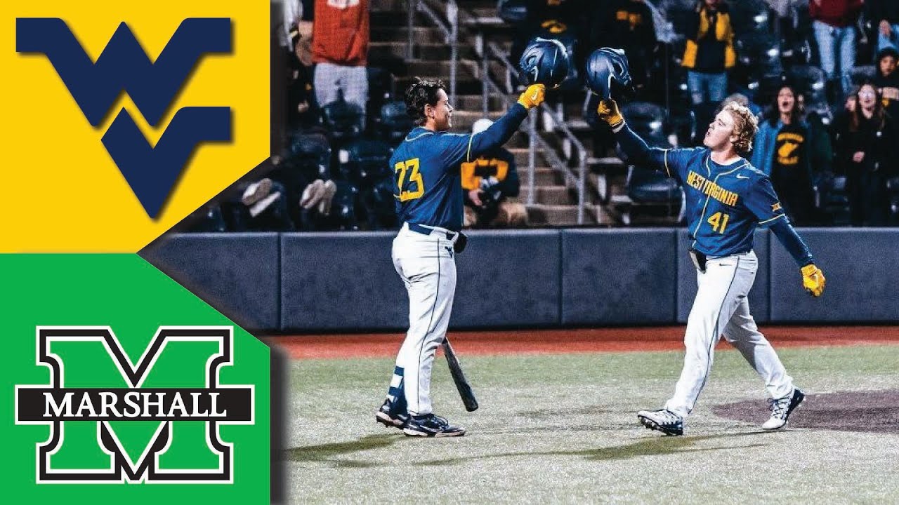 Marshall vs #24 West Virginia Baseball Highlights | INTENSE GAME ...