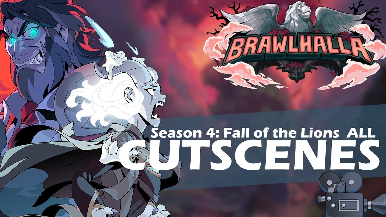 Brawlhalla Season 4 Fall of the Lions ALL CUTSCENES - YouTube