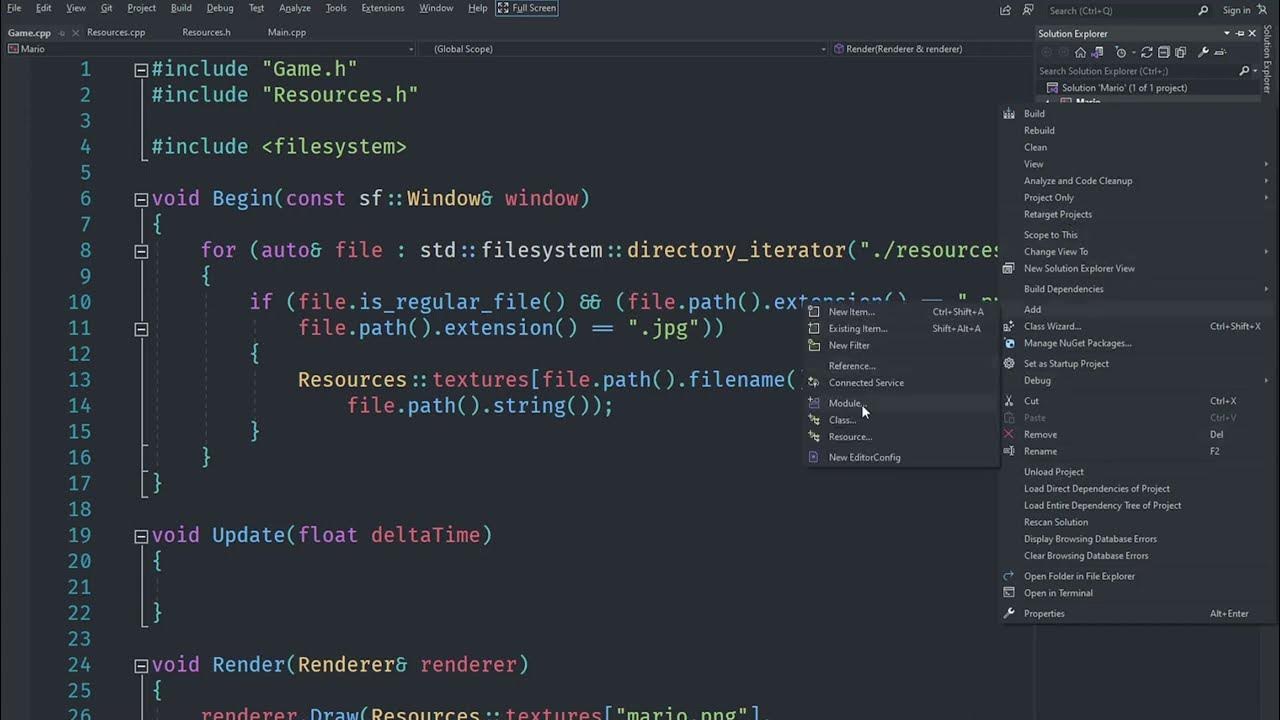 Creating Basic Map Class | SFML Advanced Game #5 - YouTube