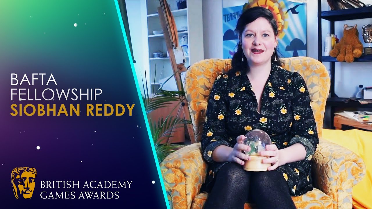 Siobhan Reddy Accepts the BAFTA Fellowship | BAFTA Games Awards 2021 ...