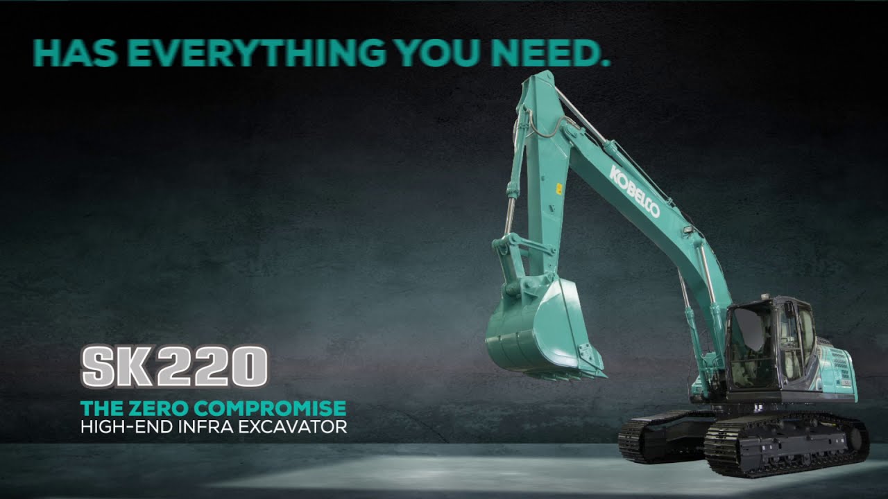 Kobelco SK220 - Has Everything you need. Nothing You Don't. - YouTube
