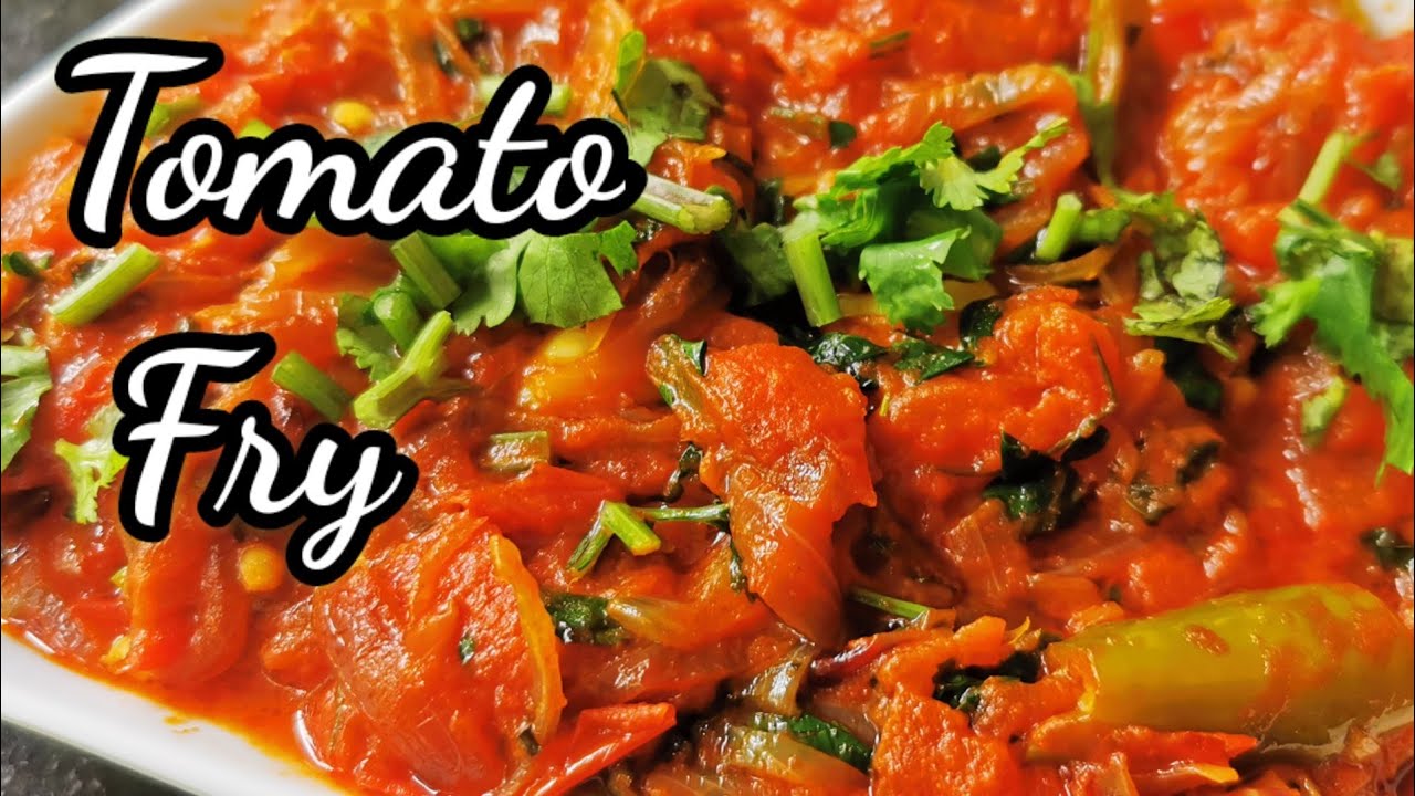 Easy Tomato Fry for Beginners | Simple 5 Minute Tomato fry | തക്കാളി ...
