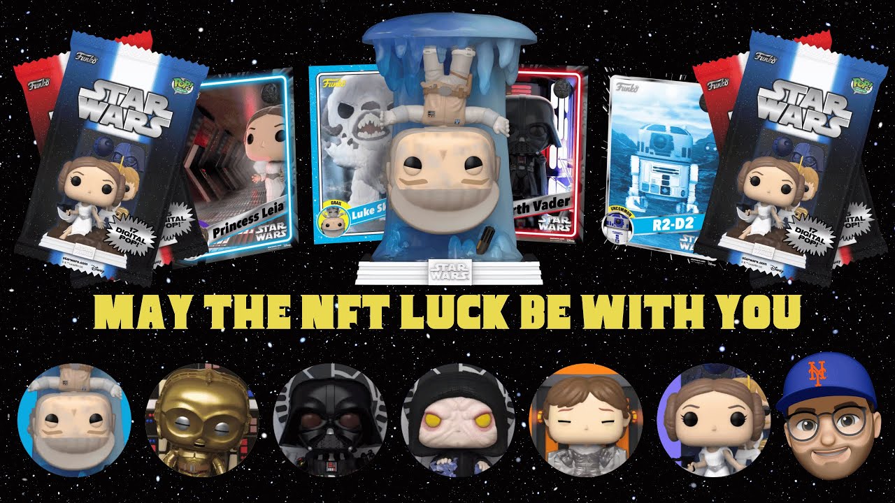 Opening Funko Star Wars NFT Packs | Physical Redemption Pulls?! - YouTube