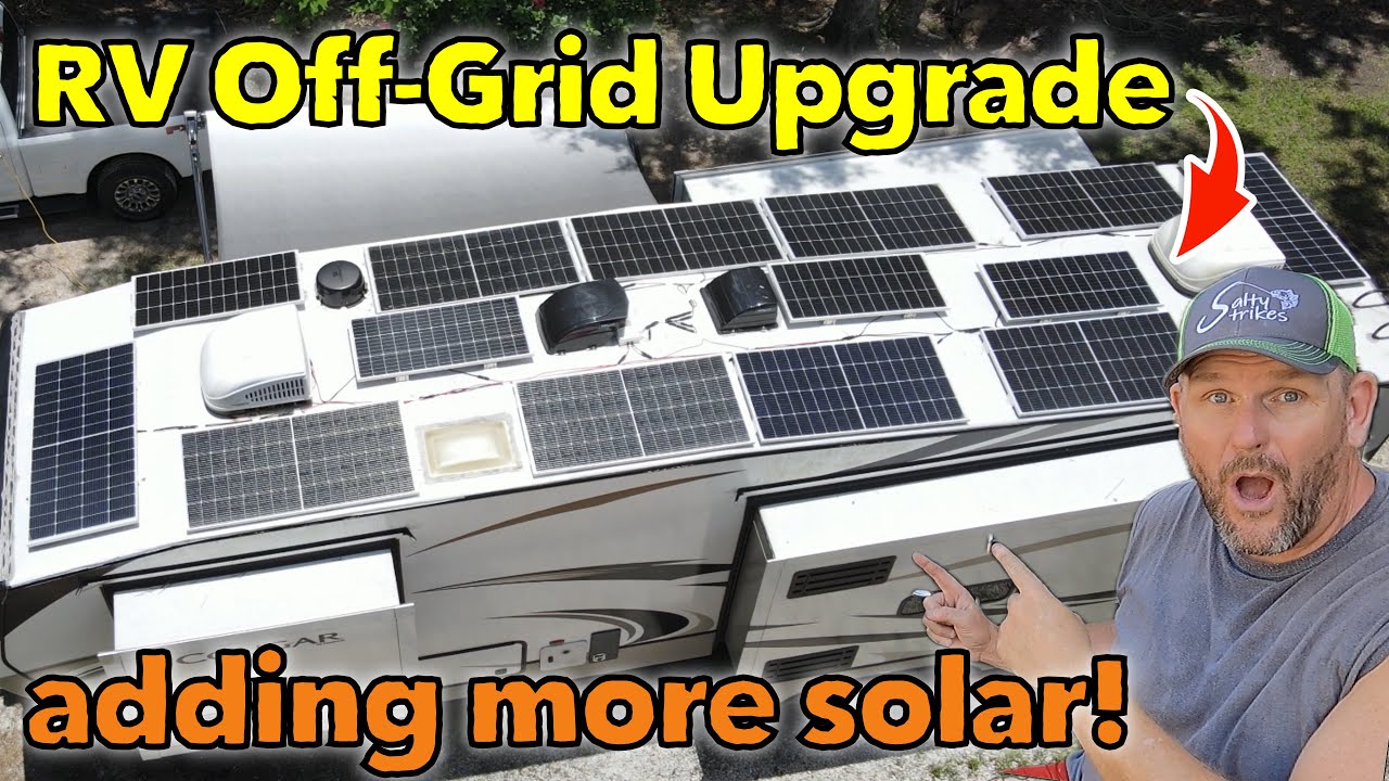 RV Off-GRID solar install with Victron components for boondocking! # ...