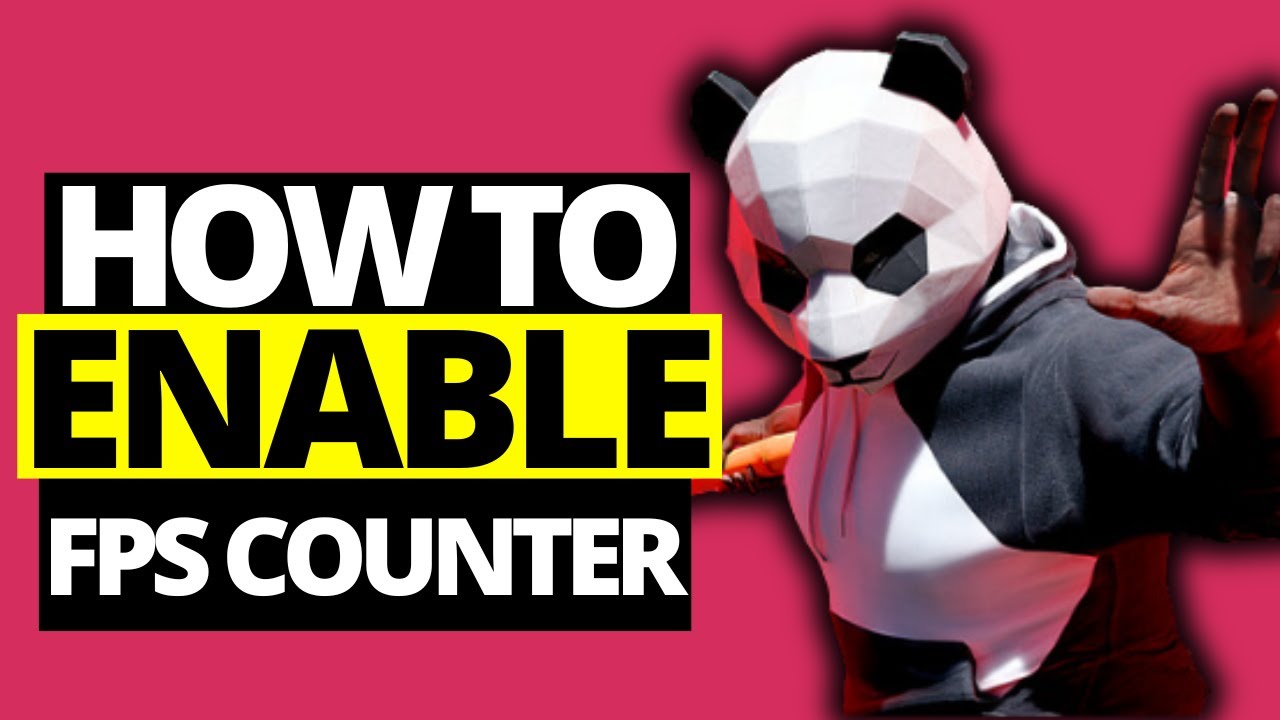 How To Enable FPS Counter in THE FINALS - YouTube