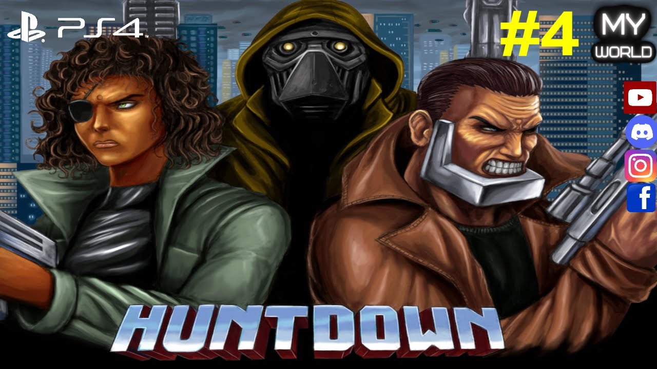 #4 HUNTDOWN (PS4 Gameplay) - YouTube