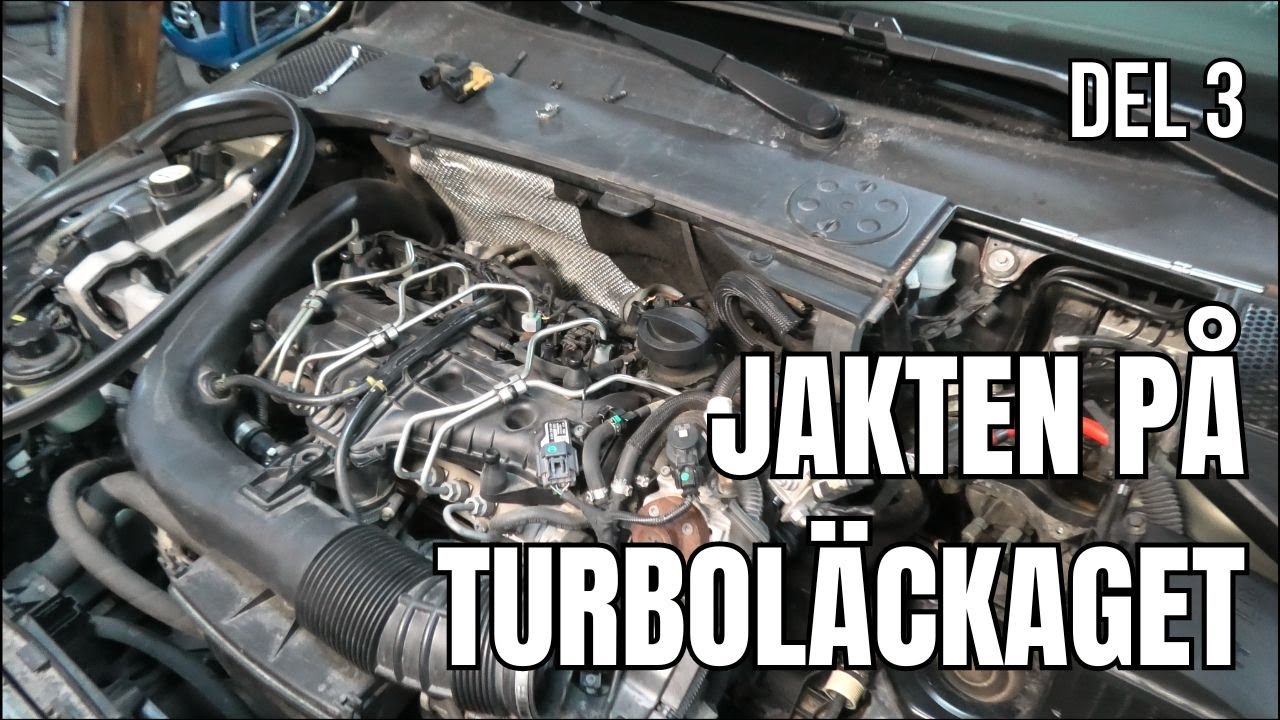 Oljeläckage på turbon. Returrören tas ner idag. Volvo XC70 D5 Twin ...