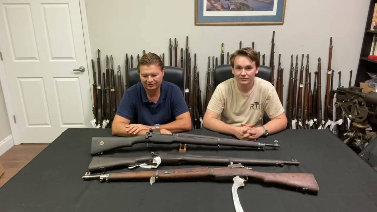 Detailed description of the Enfield P-14 rifle Caliber .303. - YouTube