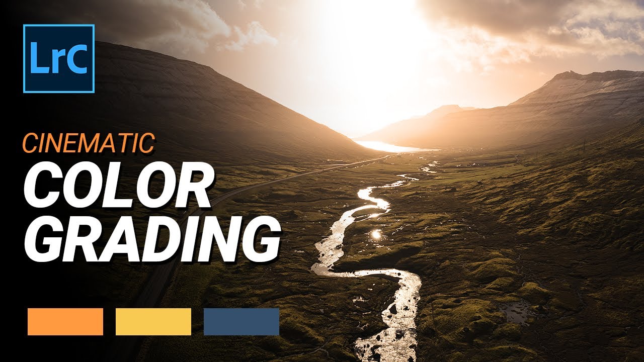 Quick & Easy Golden Hour COLOR GRADING in Lightroom - YouTube