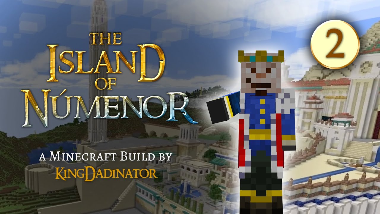 Building the Island of Númenor in Minecraft - Episode 2 - YouTube