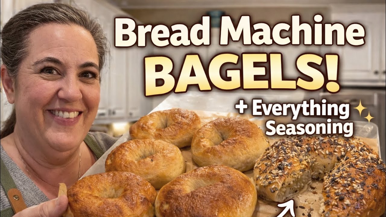 Bread Machine Bagels: Foolproof Recipe for New York style bagels and ...