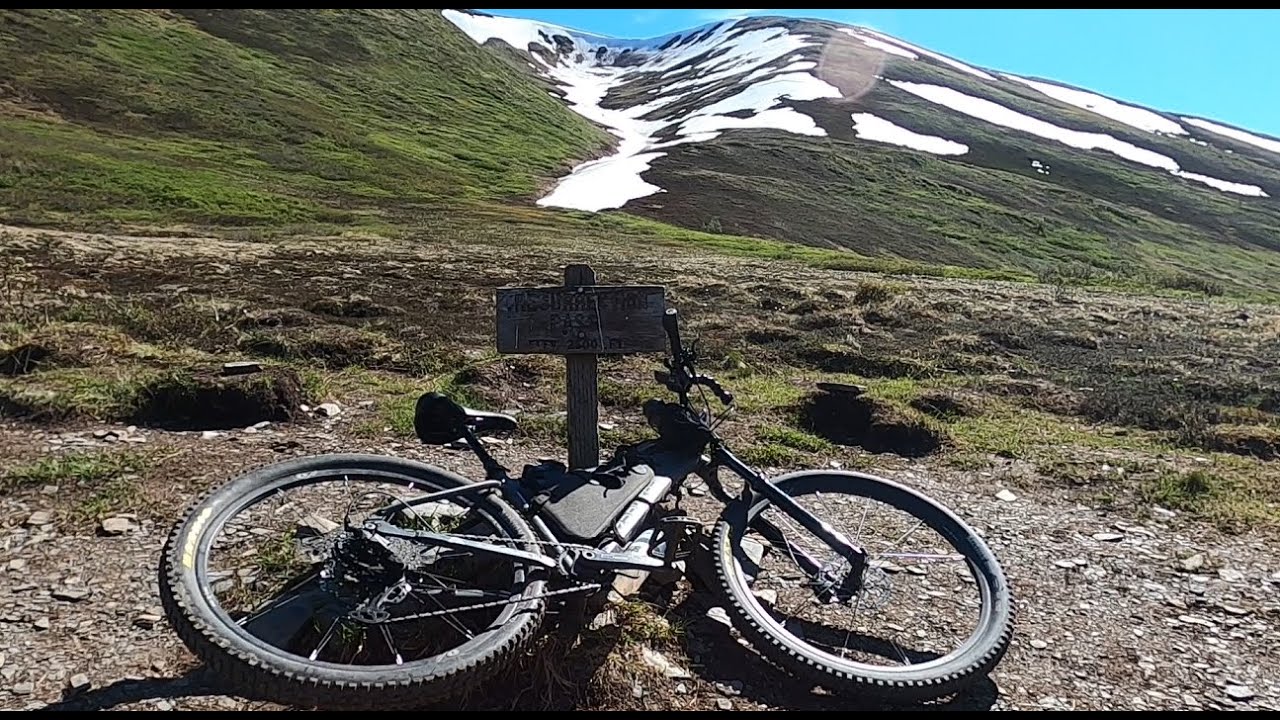 Biking Alaska's Resurrection Pass Trail - 2024 - YouTube