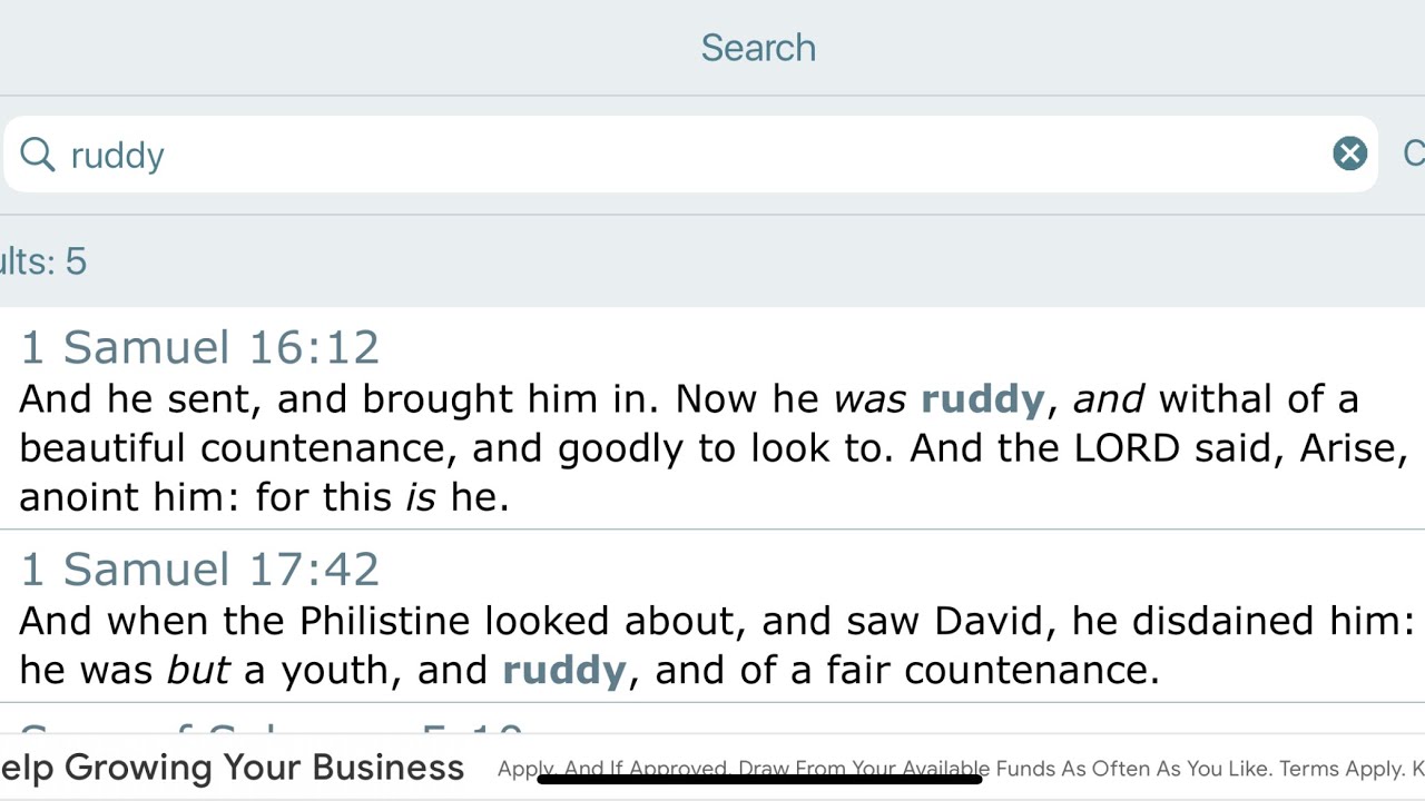 ISRAELITES: KING DAVID BEING RUDDY - YouTube