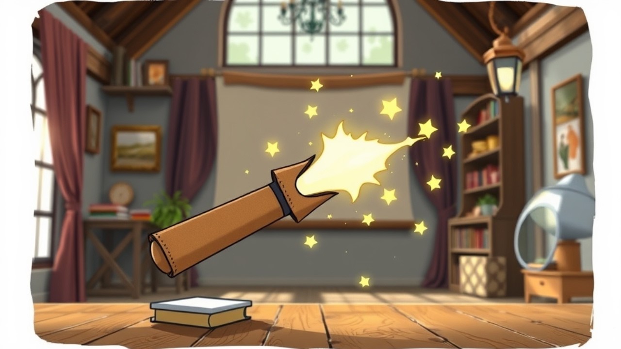 Cardboard Magic Wand Craft Your Own Magical Accessory - YouTube
