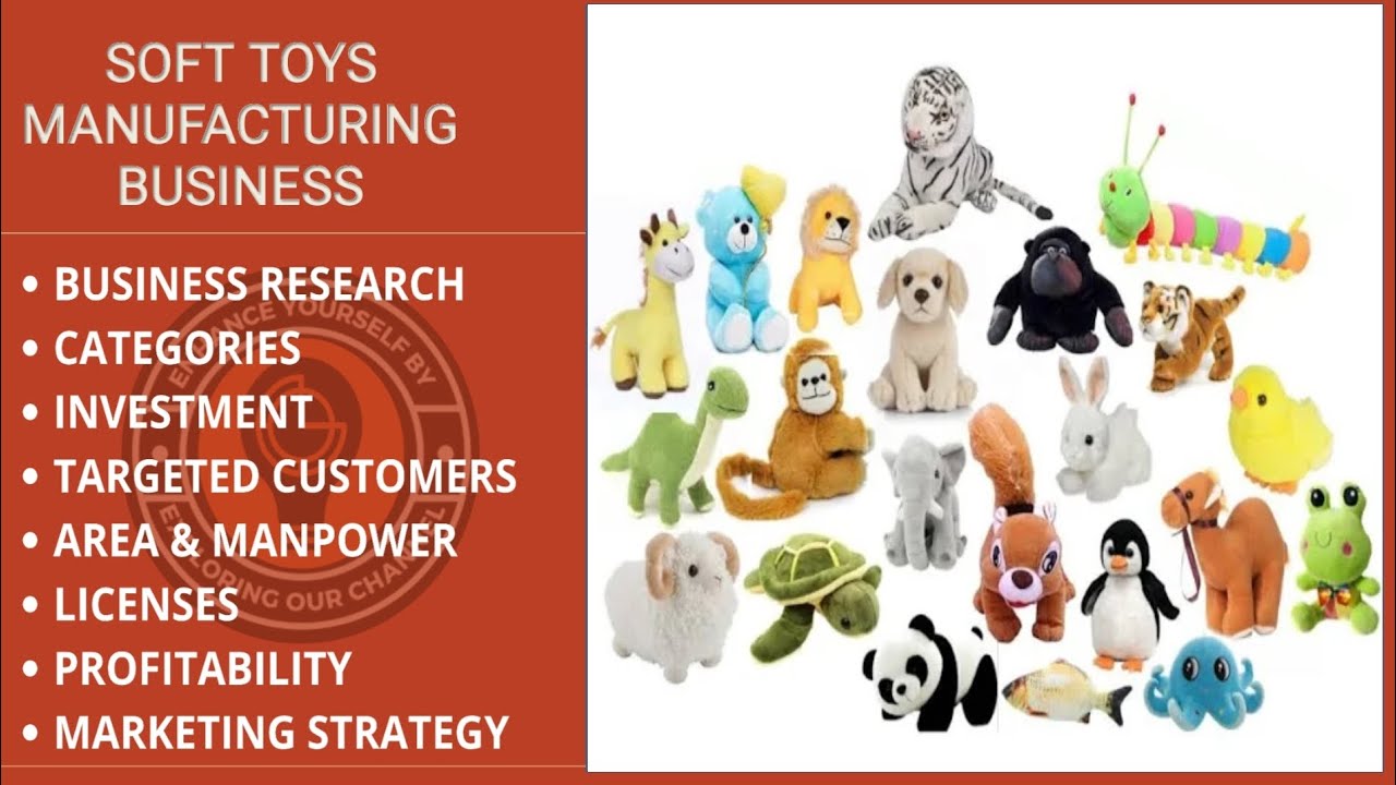 Soft Toys Manufacturing Business | Soft Toys Business | Small Scale ...