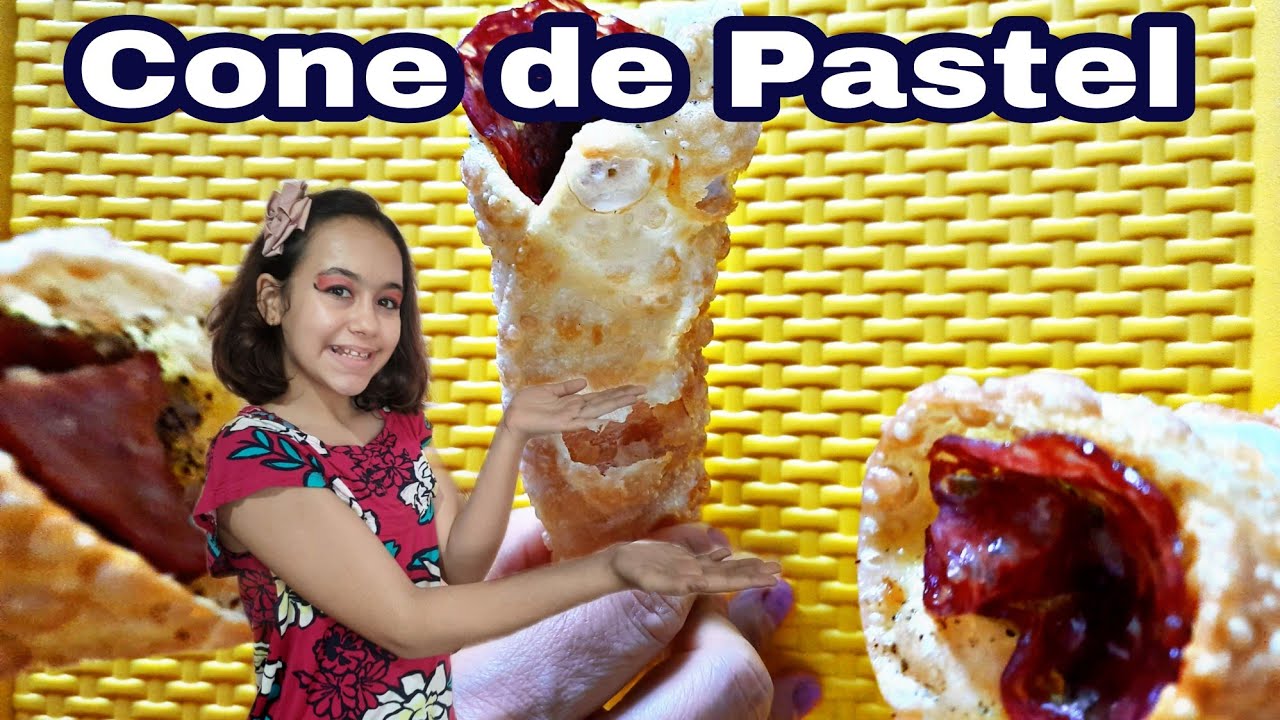 Cone de Pastel (Pastel em Cone) - YouTube