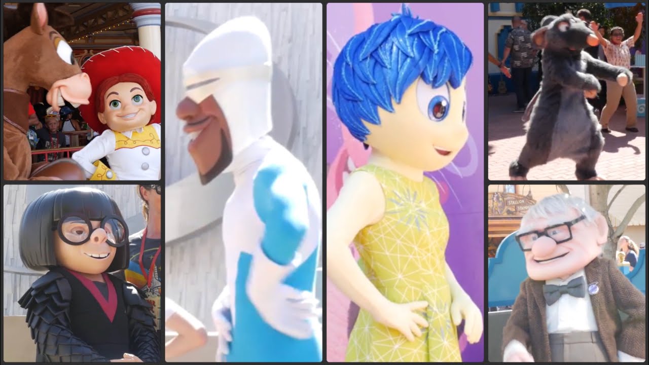 Pixar Pier Character Meet & Greets! New Pixar Pier Premier Event ...