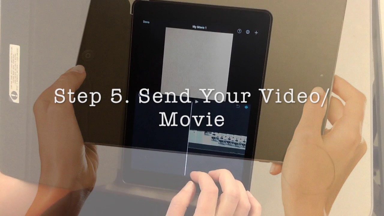 How To Make A Movie On iPad - YouTube