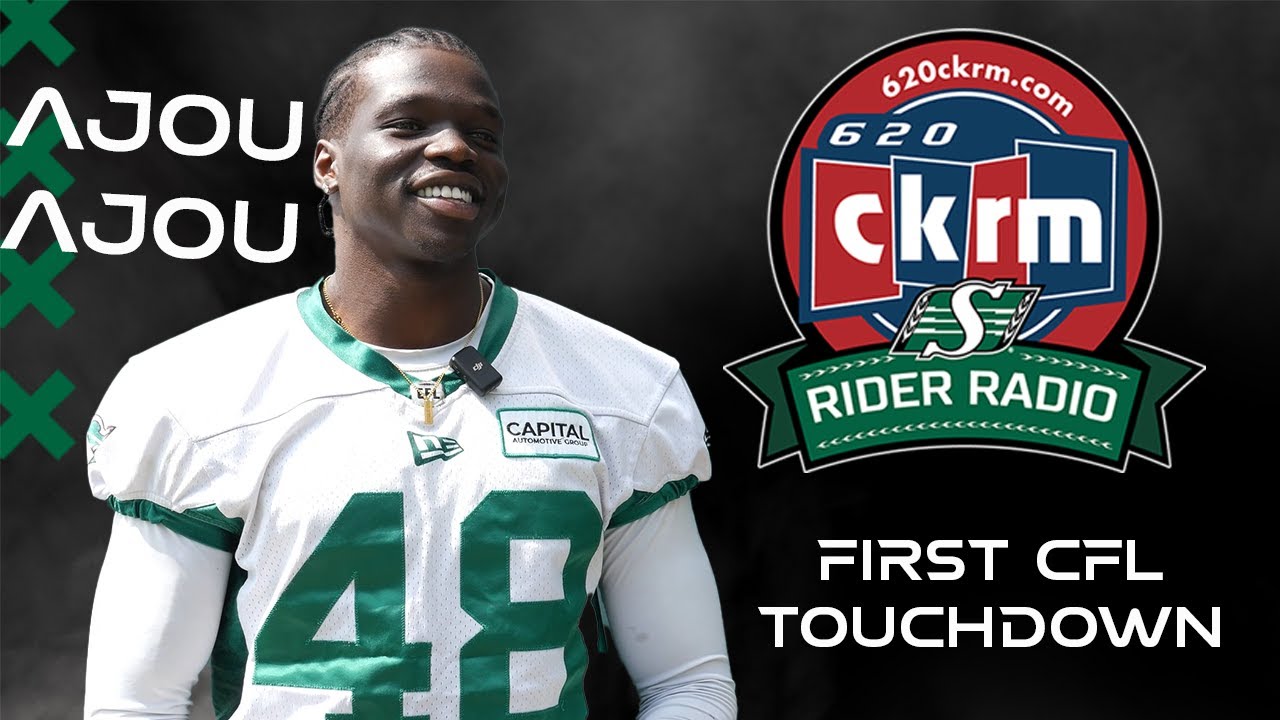 RIDER RADIO - Ajou Ajou On First CFL Touchdown - YouTube