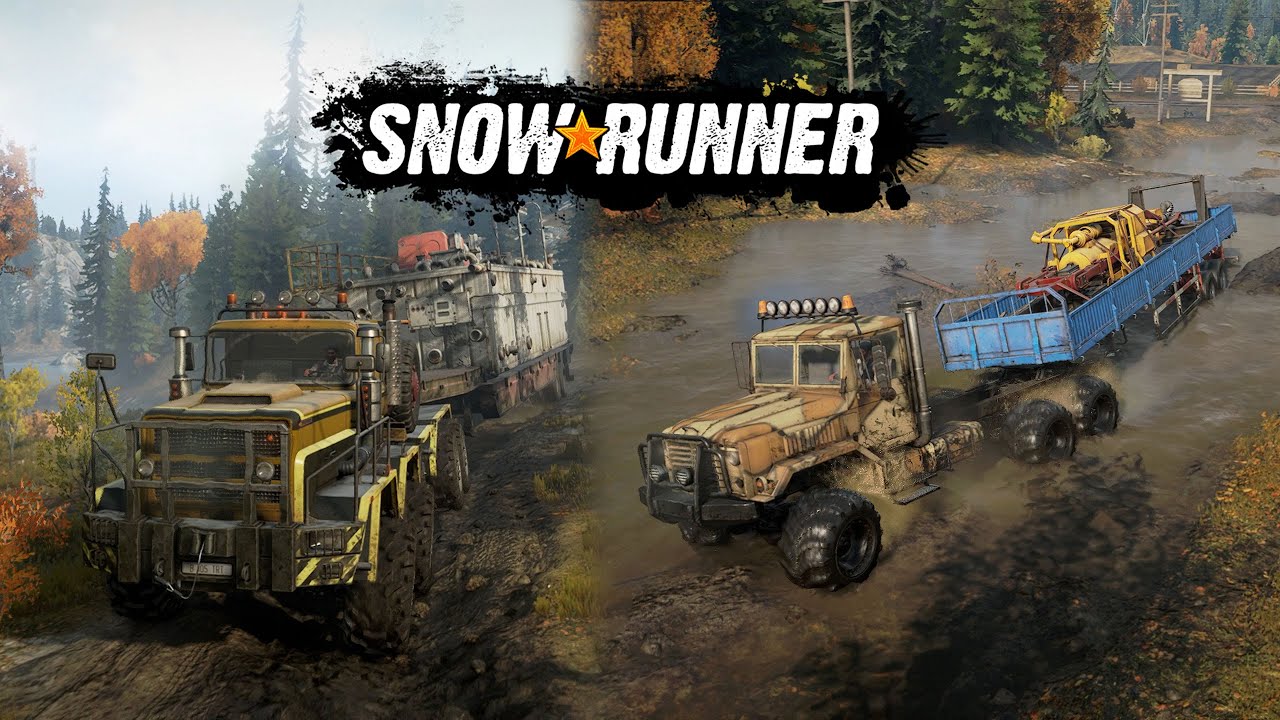 Heavy Work for Heavy Trucks | ANK MK38 & PLAD 450 | SnowRunner ...