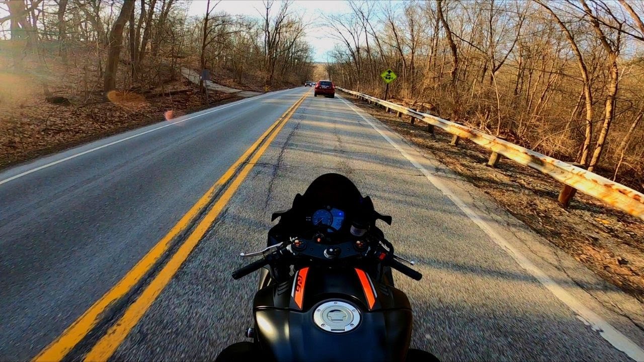 Chill Motorcycle Ride | Yamaha R6 - YouTube