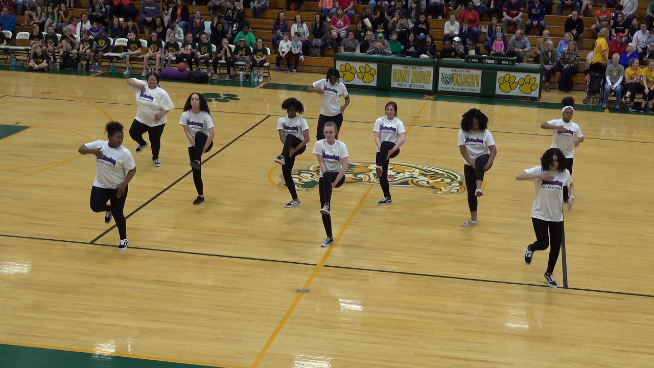 Great Bridge High School Step Team - YouTube