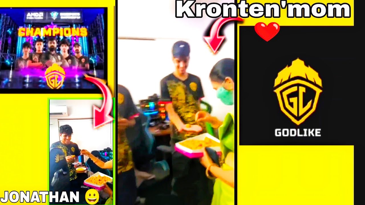 champions godlike || Kronten's ️ Mom😊 Giving "Sweets" to Everyone After ...