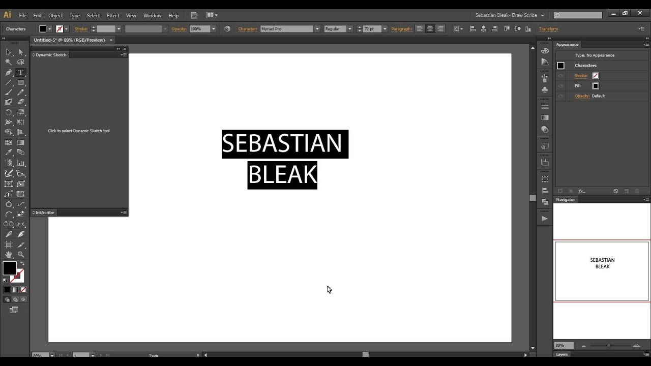 Adobe Illustrator CS6: Keyboard Shortcuts for Text 04172013 - YouTube