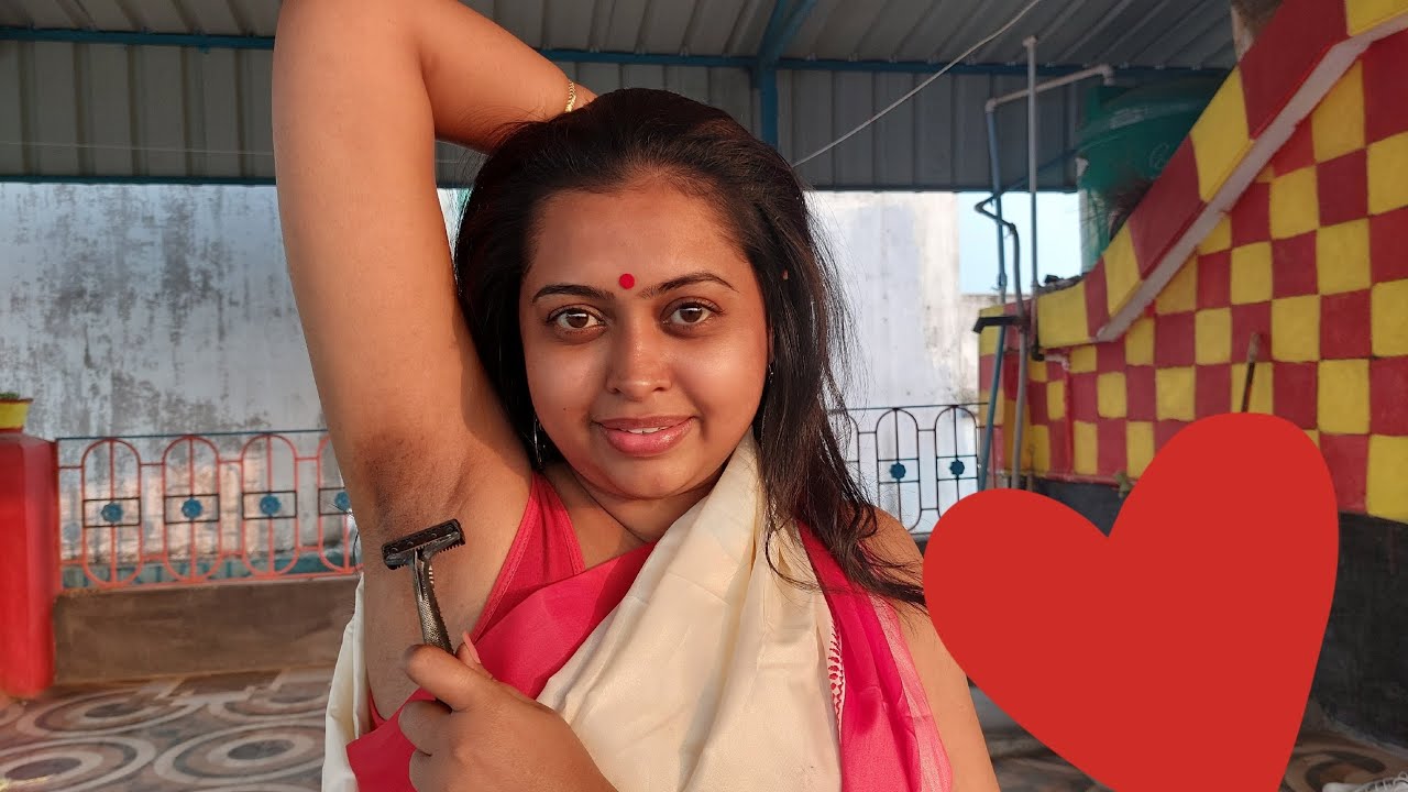 Step By Step Underarm Hair Shaving Process Video!Lighten Your Underarm ...