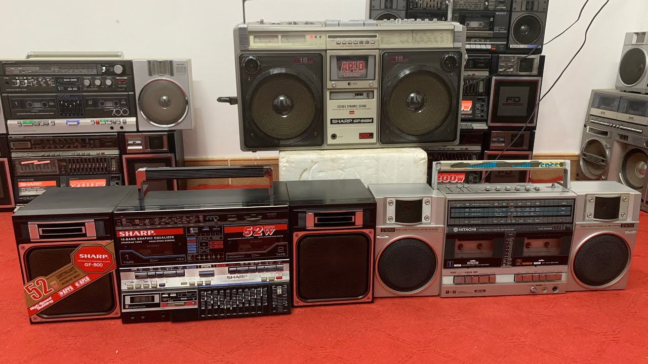 Sharp/ GF9494/ 7 tr/ sharp GF 800 /4 tr/ Hitachi TR W 55/ 3,5 tr ae ...