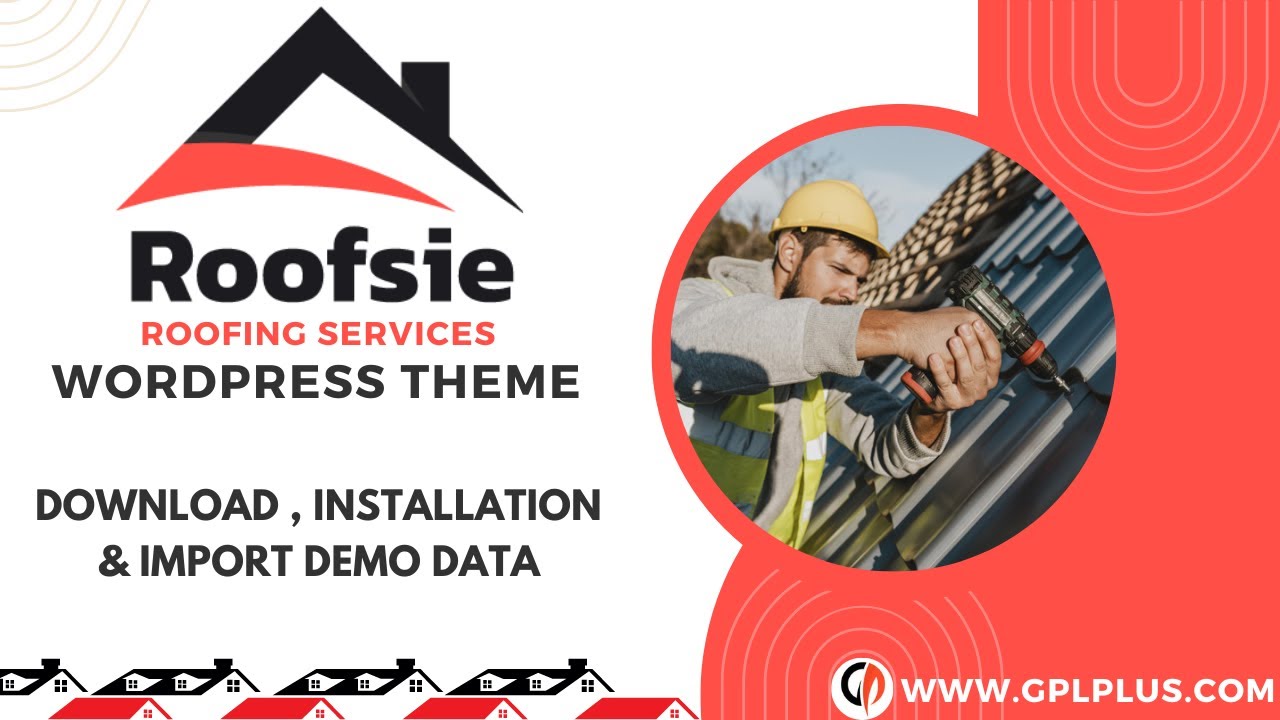 Roofsie – Roofing Services WordPress Theme Download, Installation and Import Demo Data - YouTube