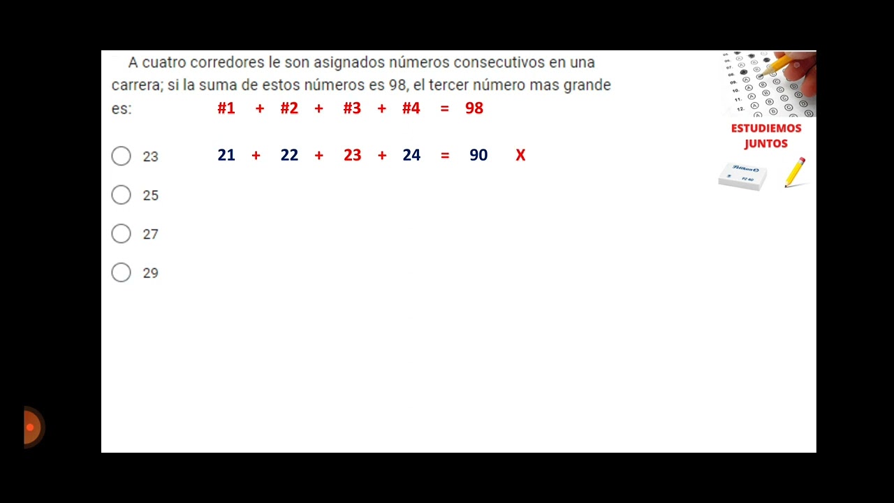 Ejercicio de Razonamiento cuantitativo. - YouTube
