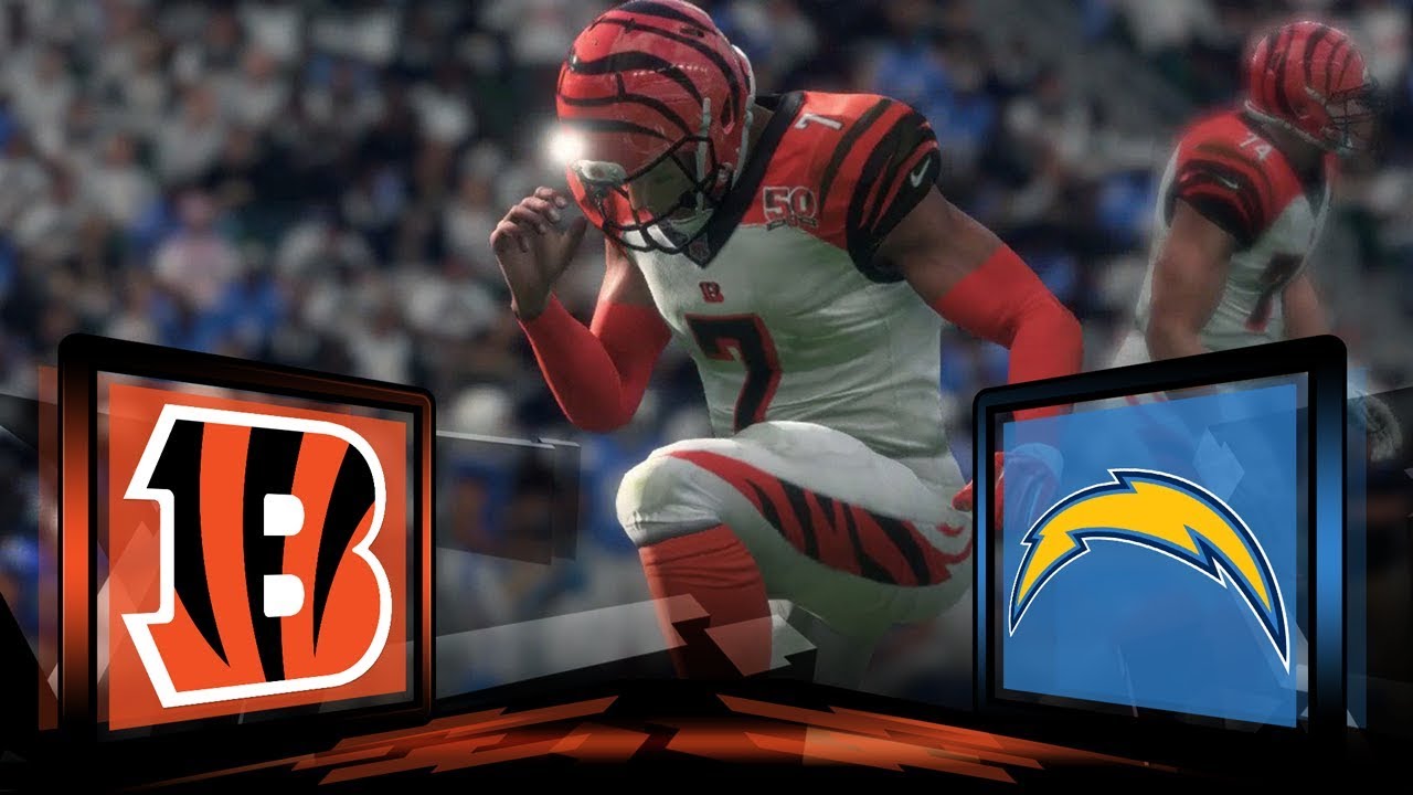 Madden NFL 18 Cincinnati Bengals Franchise- Year 2 Game 5 at Los ...