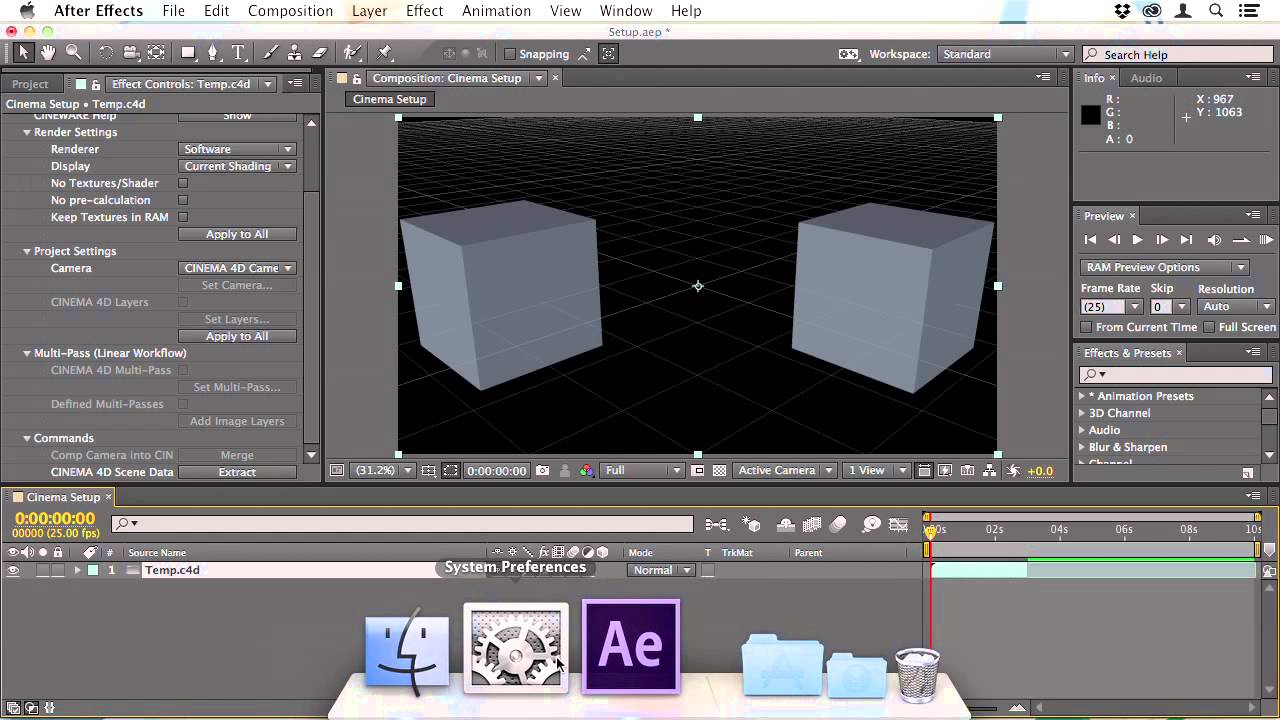From Cinema 4D to After Effects: A Professional Workflow: Setting Up ...
