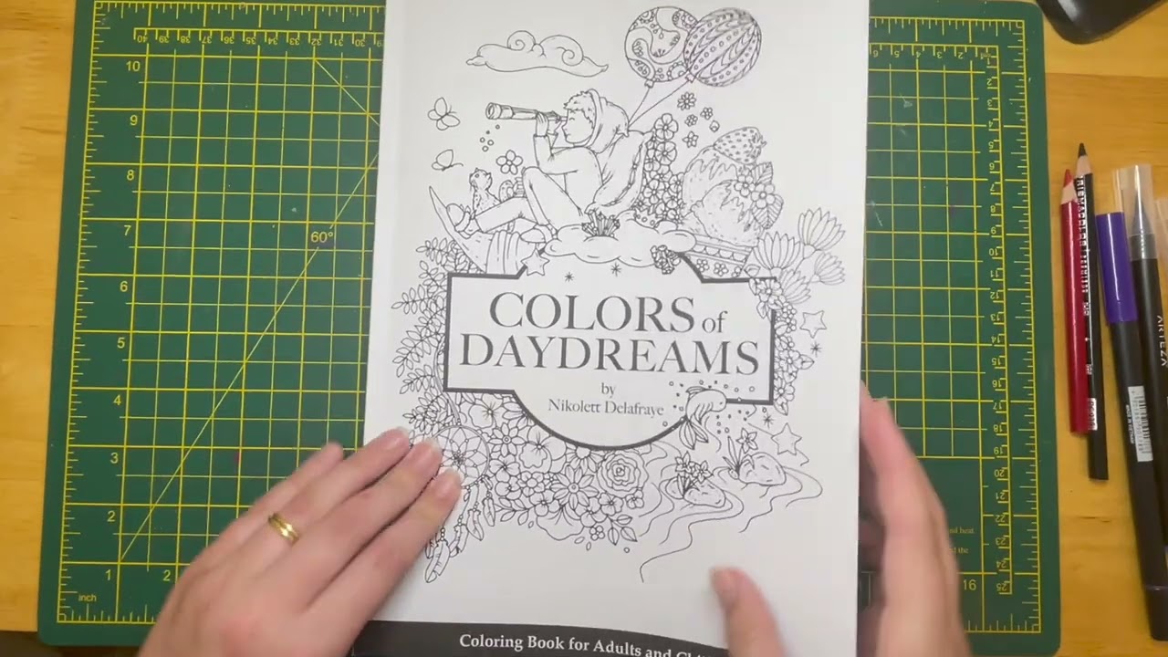NEW book Colors of Daydreams by Nikolett Delafraye | The colouring book ...