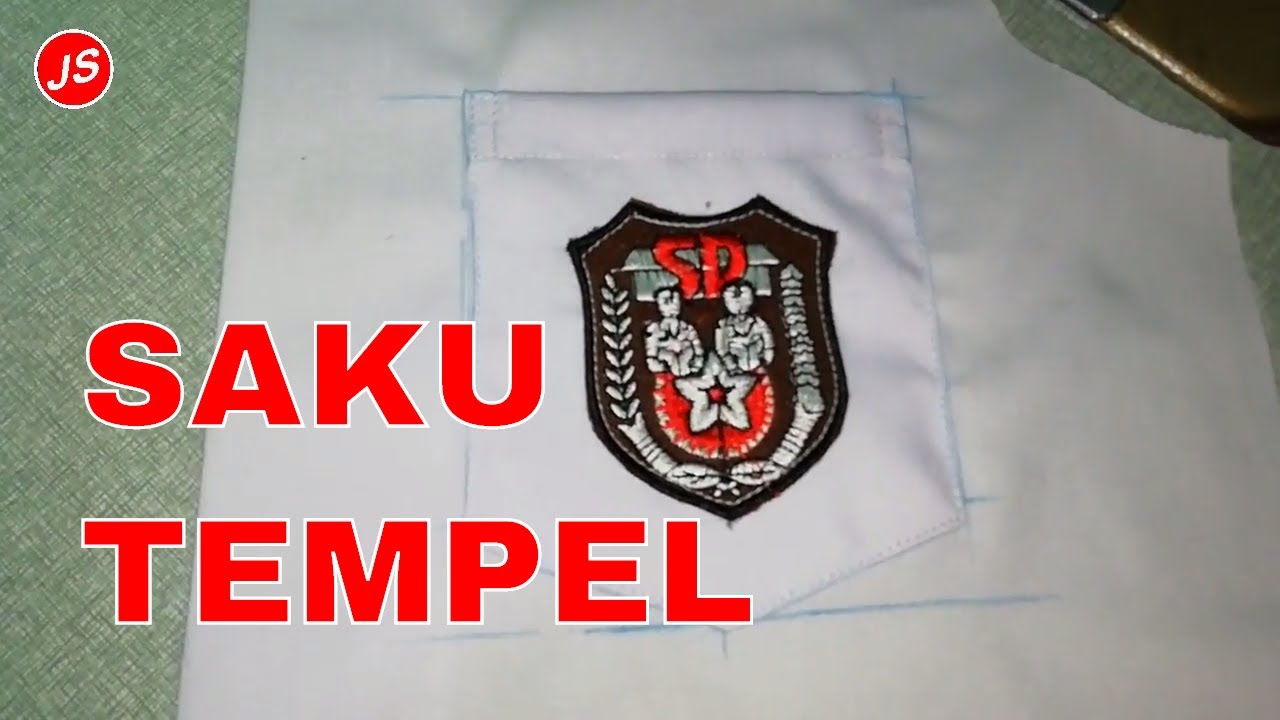 Memasang Pislin Dan Menjahit Saku Tempel Pada Badan Depan ~ Kemeja Anak ...