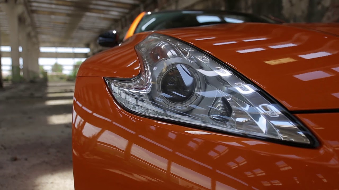 2012 Nissan 370z Track Edition (Orange Knight) - YouTube
