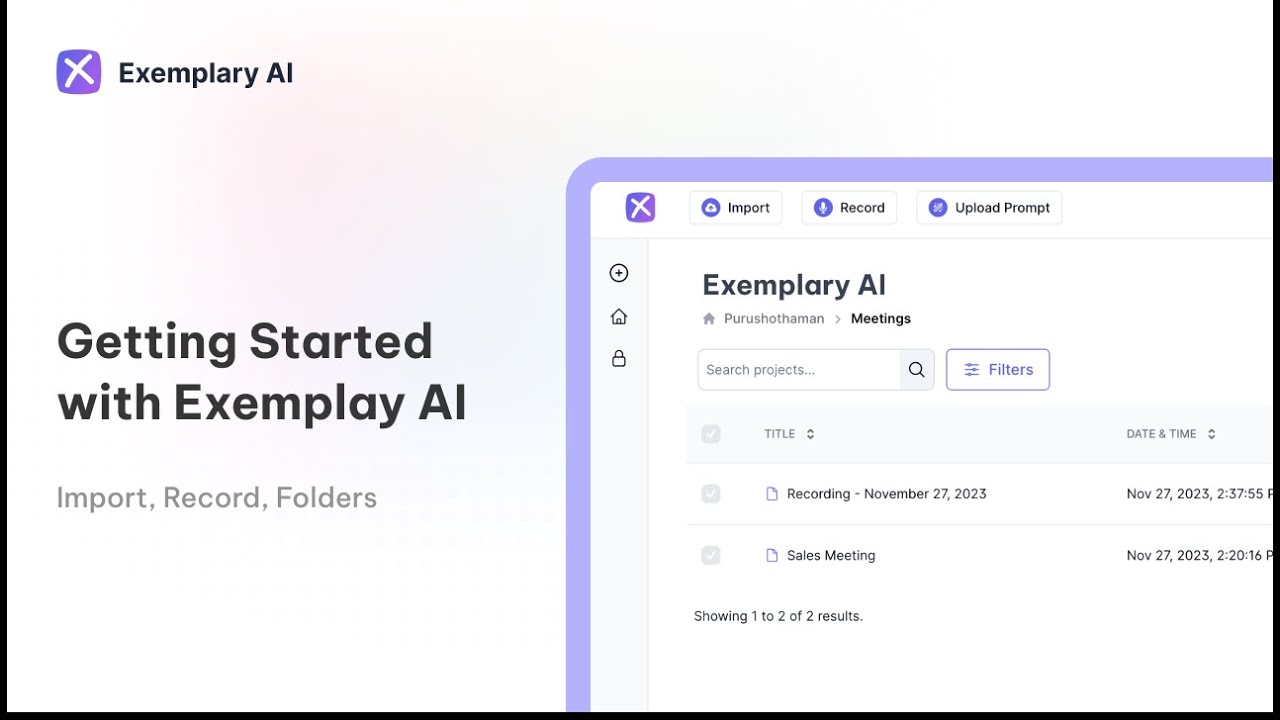 Getting Started with Exemplary AI - YouTube