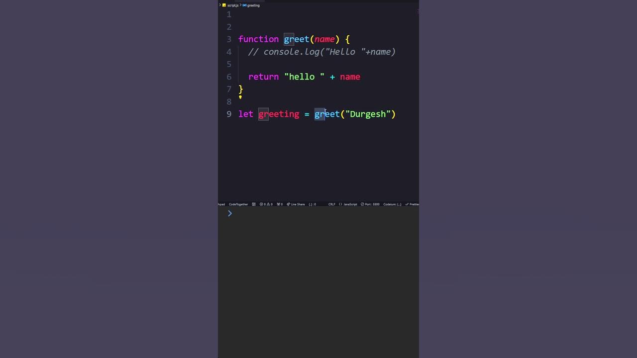 return statement in function in JavaScript | Day 33 of 45 Days ...