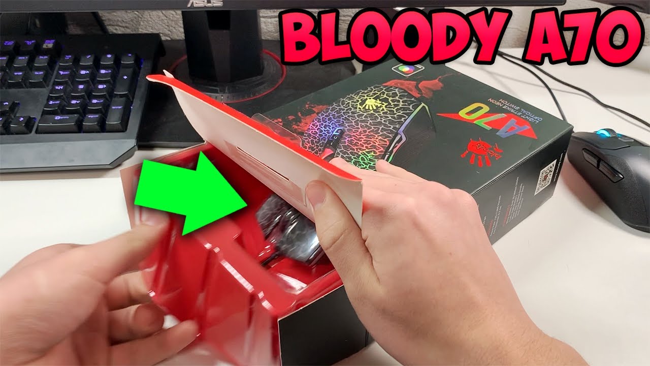(Unboxing) Bloody A70 Test - Erste Runden - 🤔 Gut oder Schlecht? - YouTube