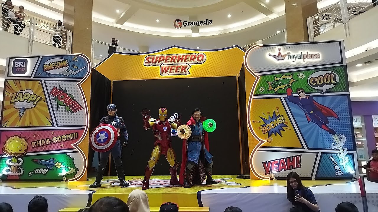 Superhero Week @royalplazaroyalplaza595 - YouTube