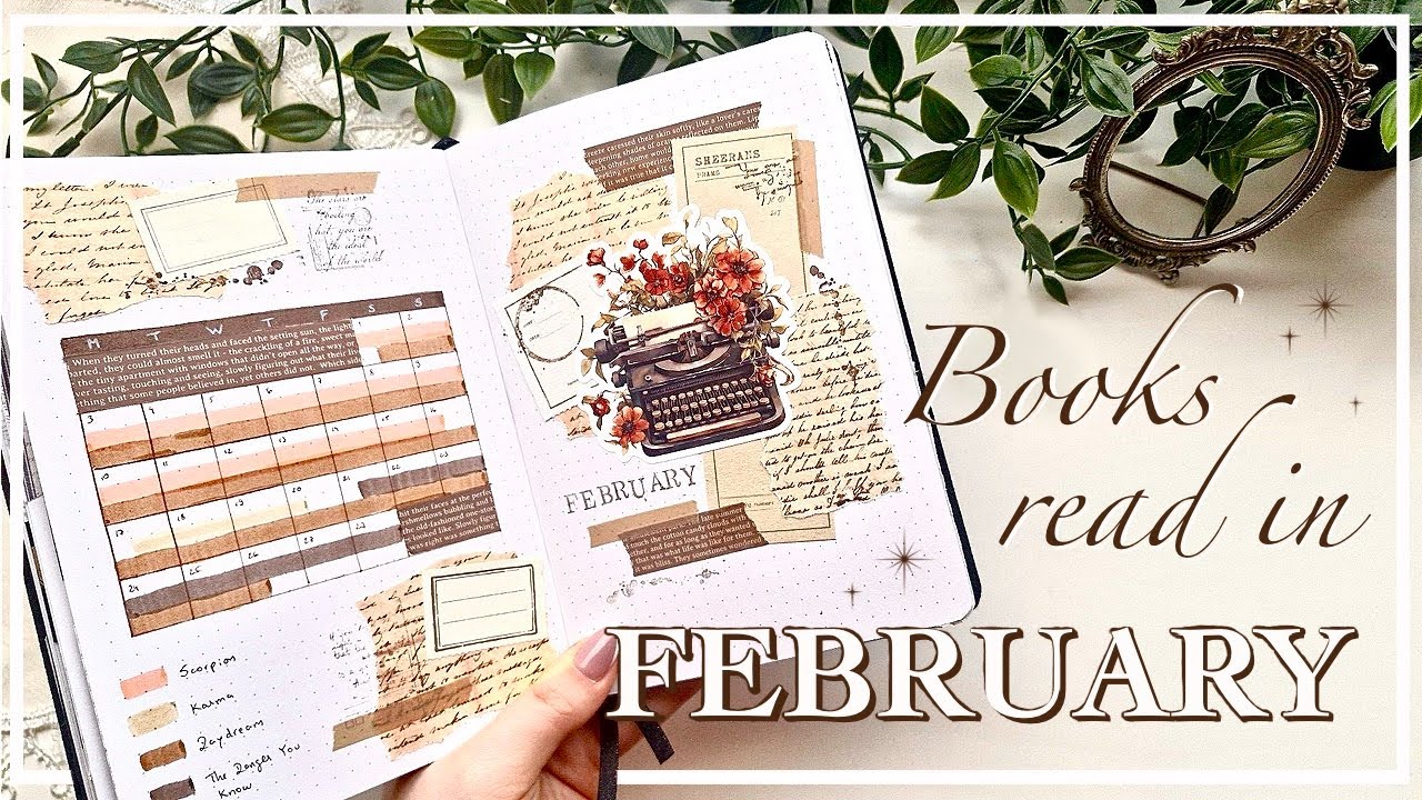 Books I read in February | 2025 Reading Journal Setup - YouTube